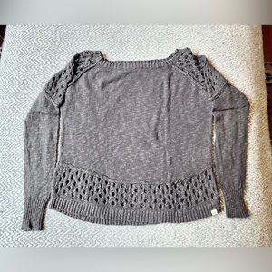 Rip Curl | Sweaters | Rip Curl Surfer Girl Sweater With Airy Crochet In ...